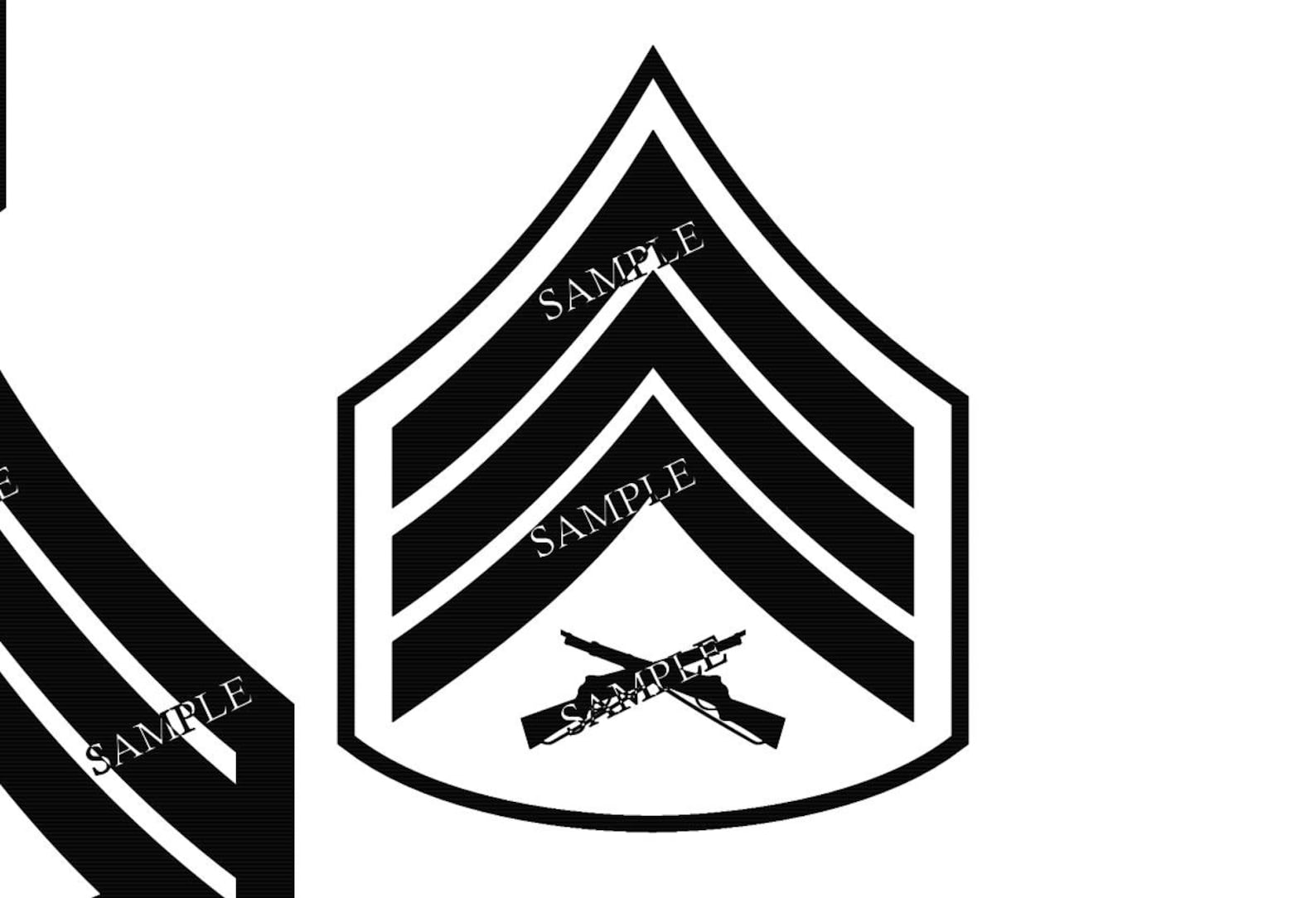 Marine Corps Enlisted Rank File Digital Download - Etsy