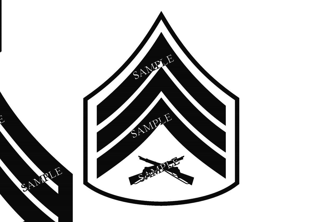 Marine Corps Enlisted Rank File Digital Download - Etsy
