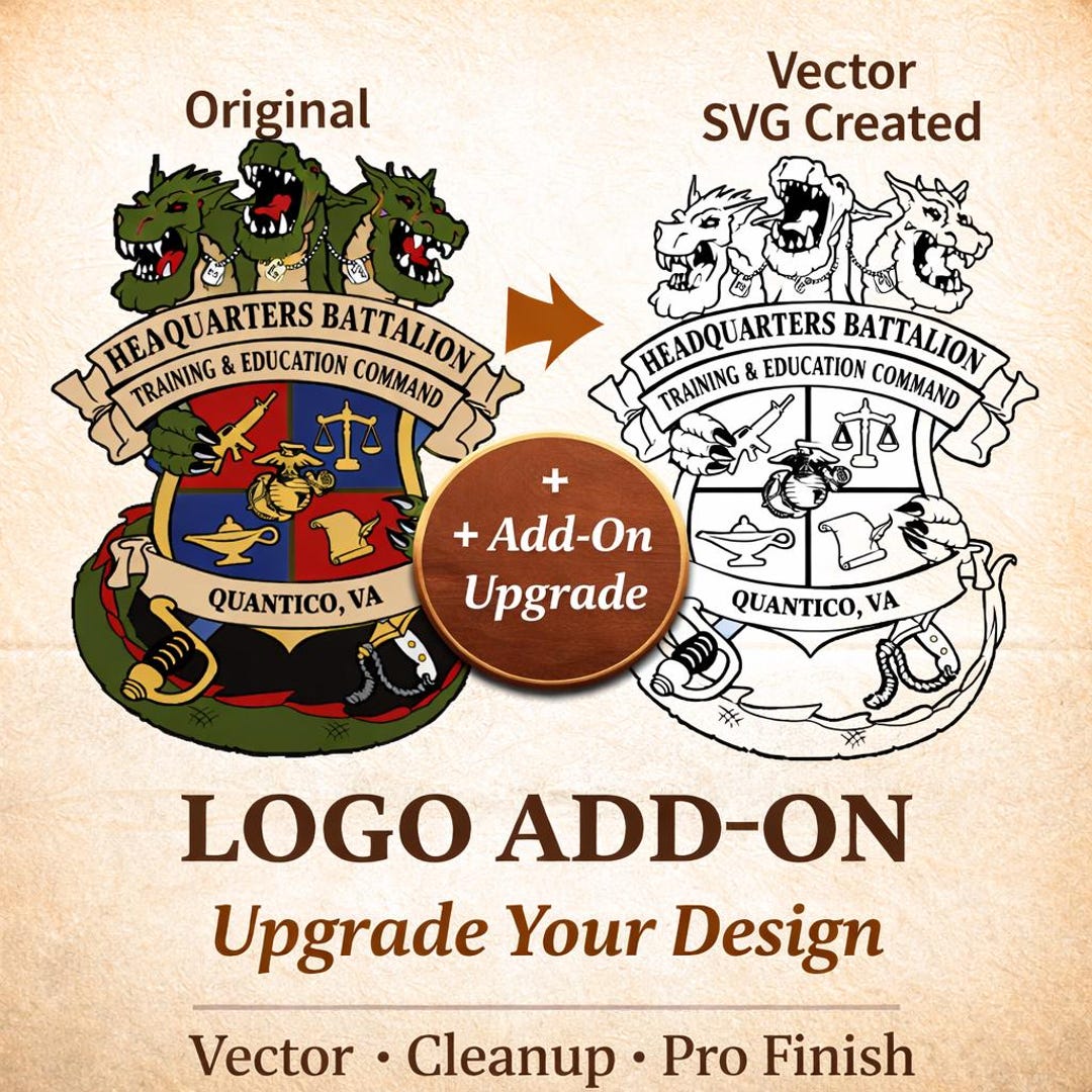 Custom Graphic Design Logo *add On* - Etsy