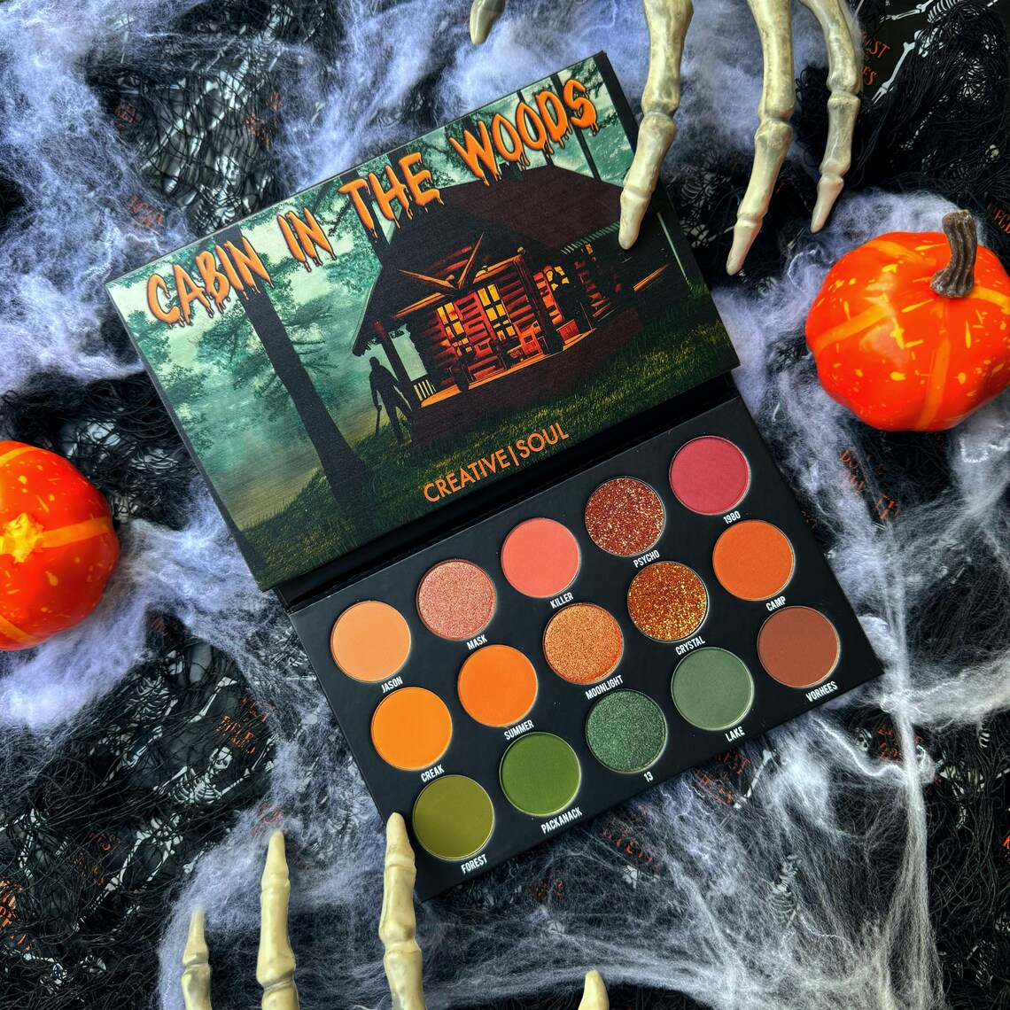 Cabin in the Woods Horror Movie Eyeshadow Palette - Etsy