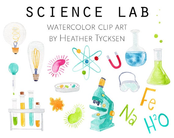 Science Clipart Science Clip Art School Clip Art Science - Etsy