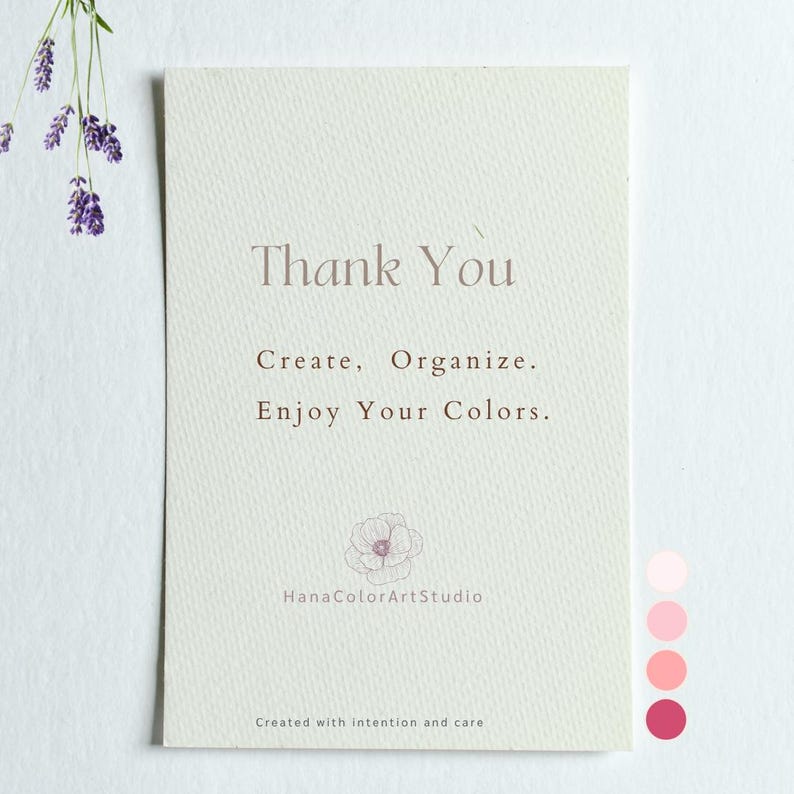 Color Swatch Template, DIY Color Chart Template (printable PDF), Color ...