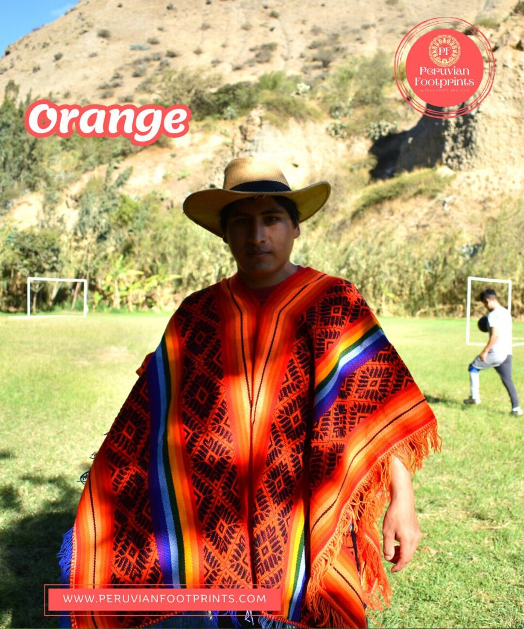 Peruvian Poncho, Poncho, Peruvian Traditional Blend Poncho, Traditional ...