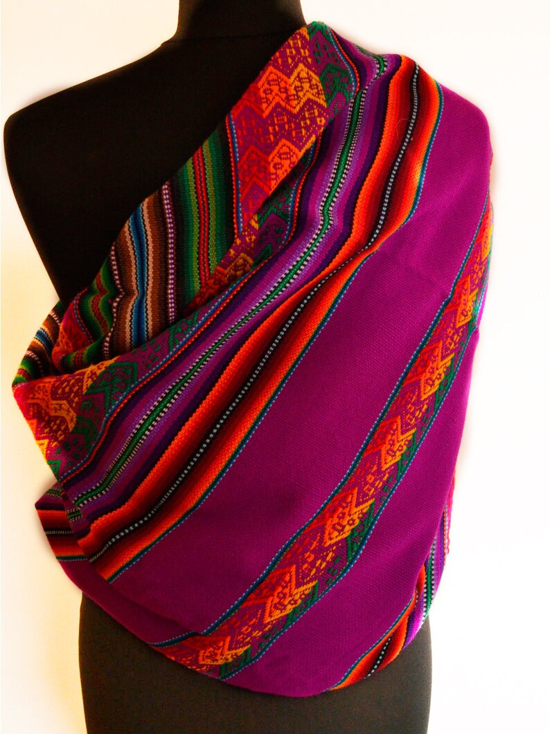 Manta peruana grande manta multiusos mantaTradicional manta | Etsy