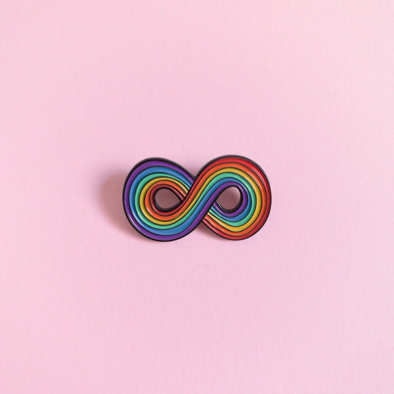 Rainbow Pins - Etsy