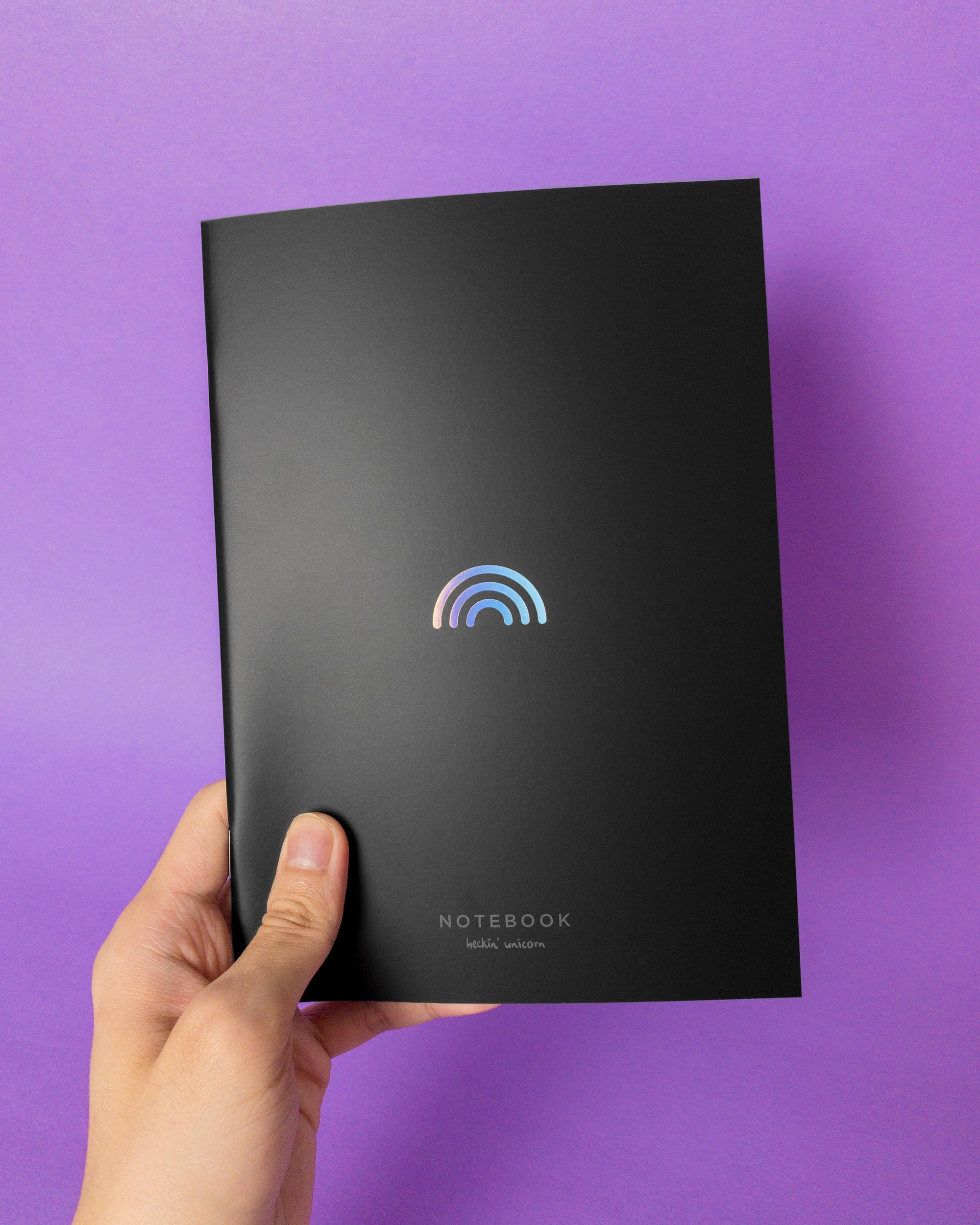 Pride Notebook Subtle Dark Rainbow LGBT Pride Pride Rainbow - Etsy