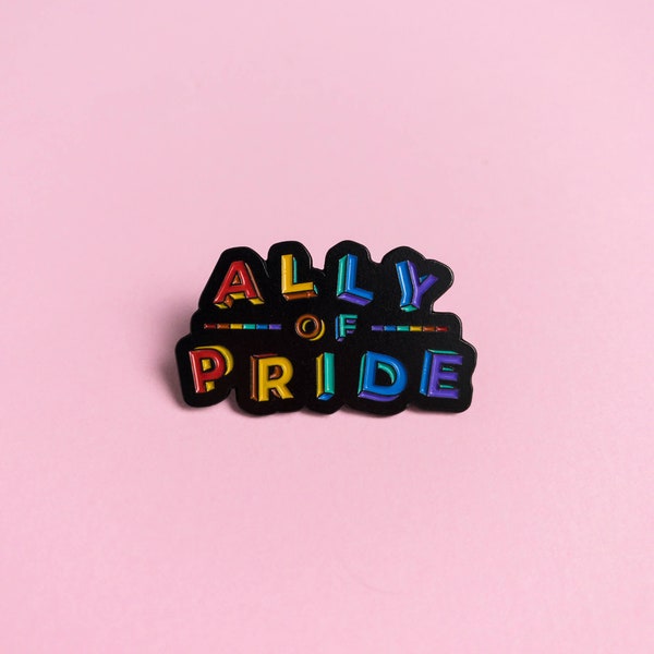 Lgbt Ally Pin Etsy