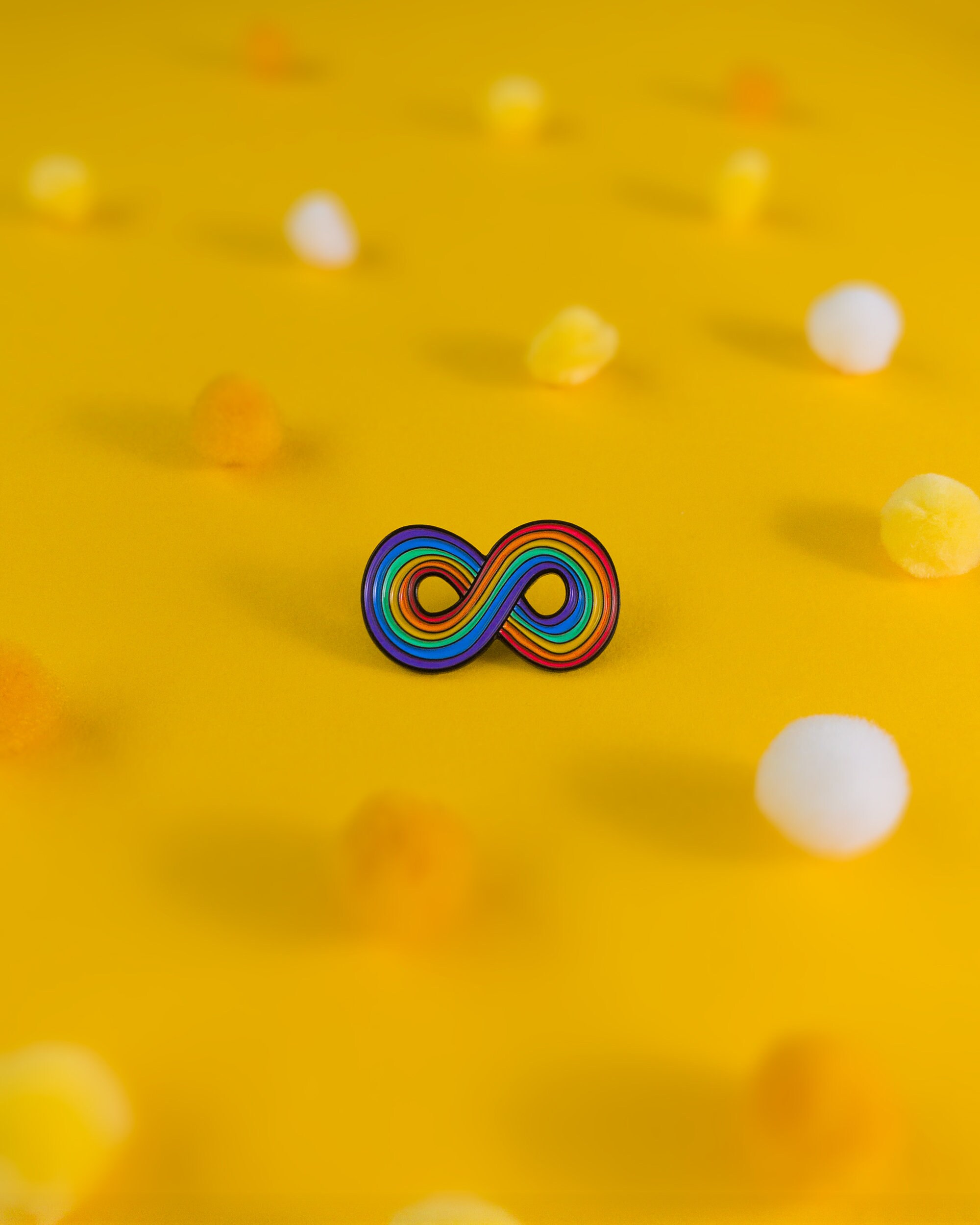 Infinity Rainbow Pride Pin Minimalist Pride LGBT Rainbow | Etsy