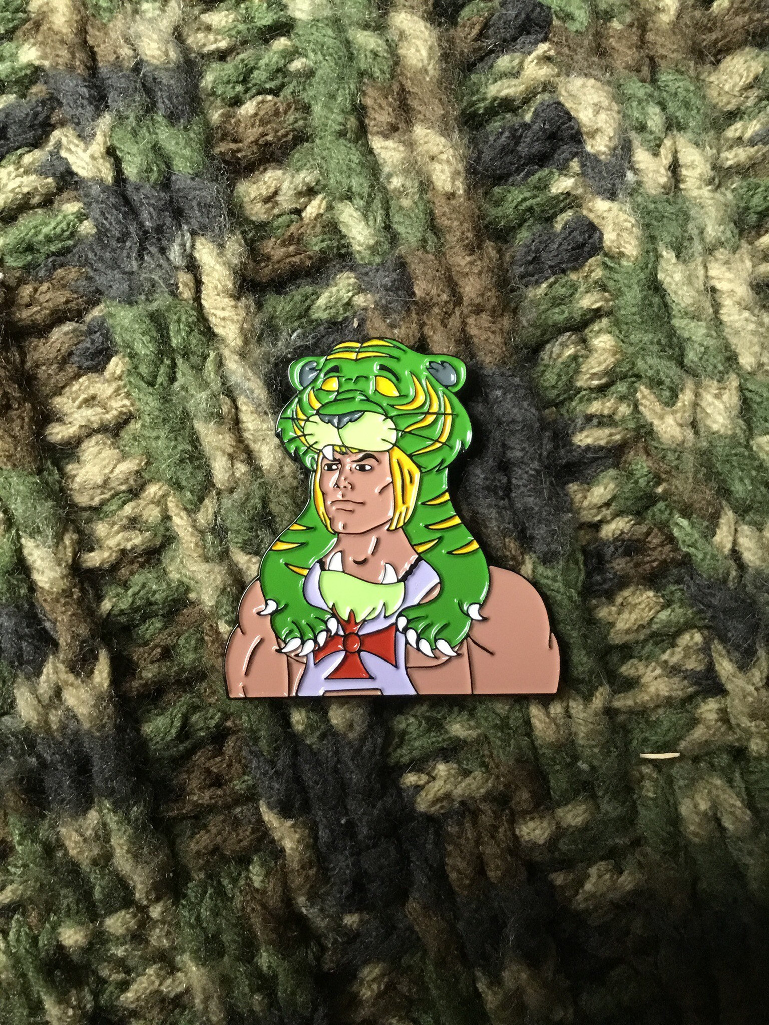 Savage He-man Enamel Pin - Etsy