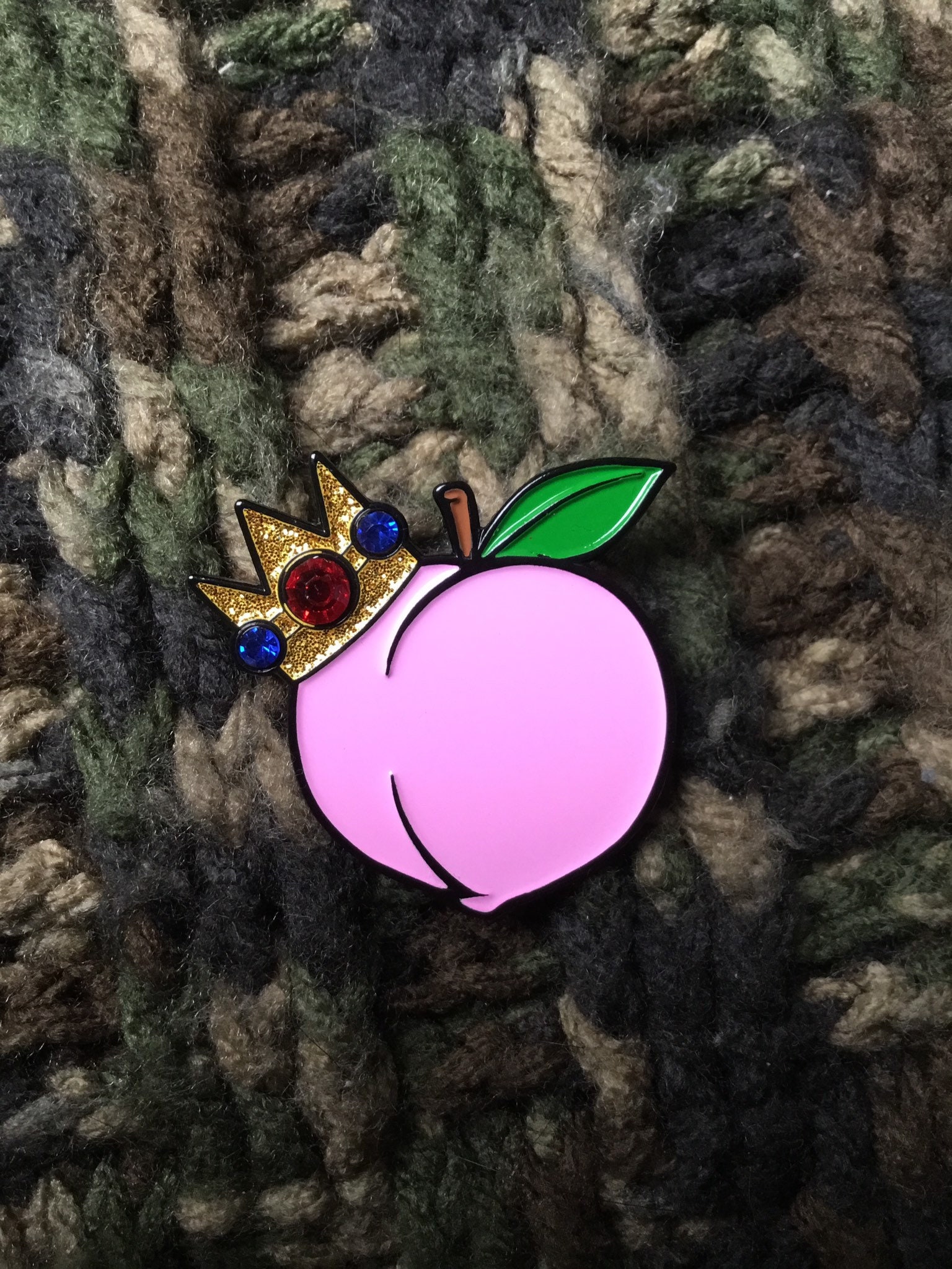 Princess Peach Enamel Pin - Etsy