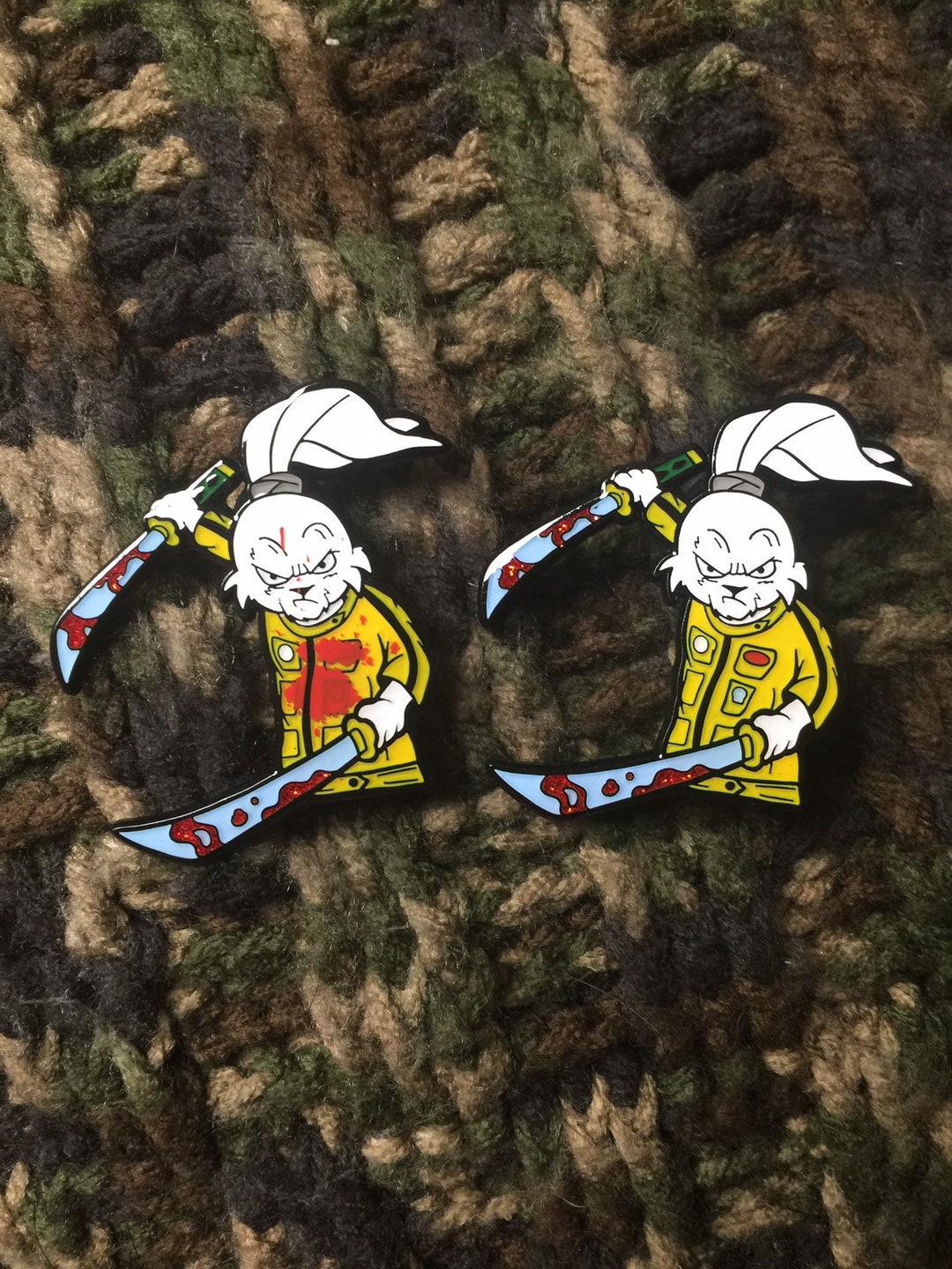 The Bunny Enamel Pin - Etsy