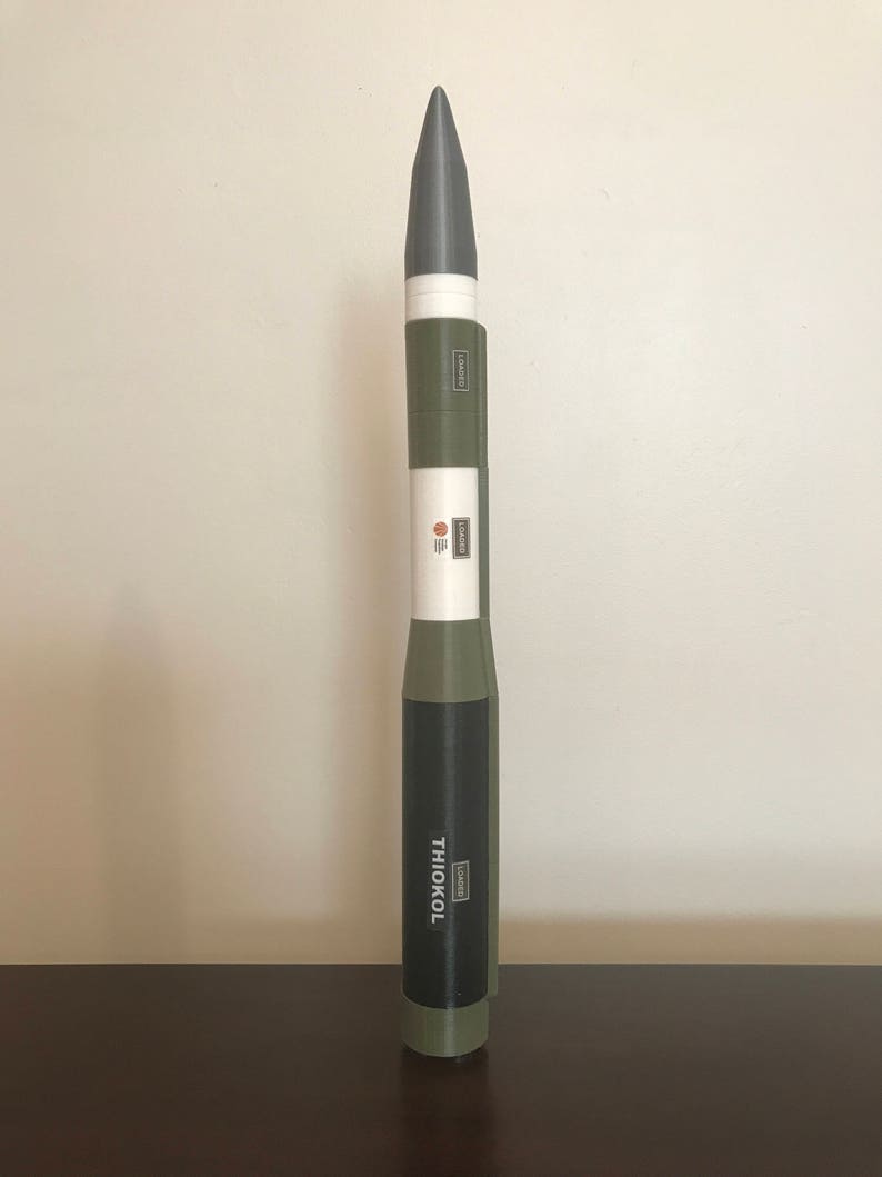Minuteman III Missile Model With Removable Components - Etsy Denmark