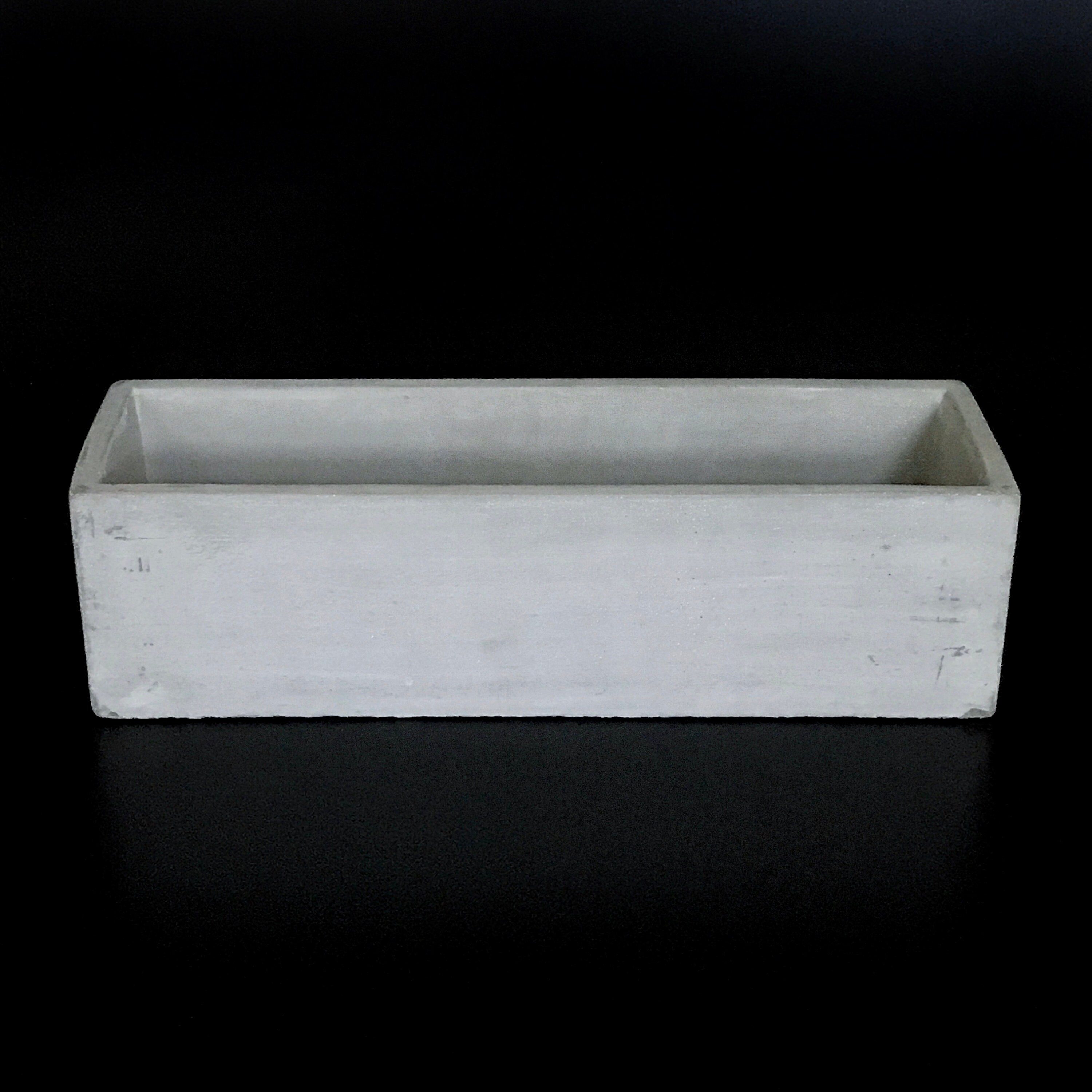 Rectangle Cement Planter With Drainage Hole Concrete Planter | Etsy