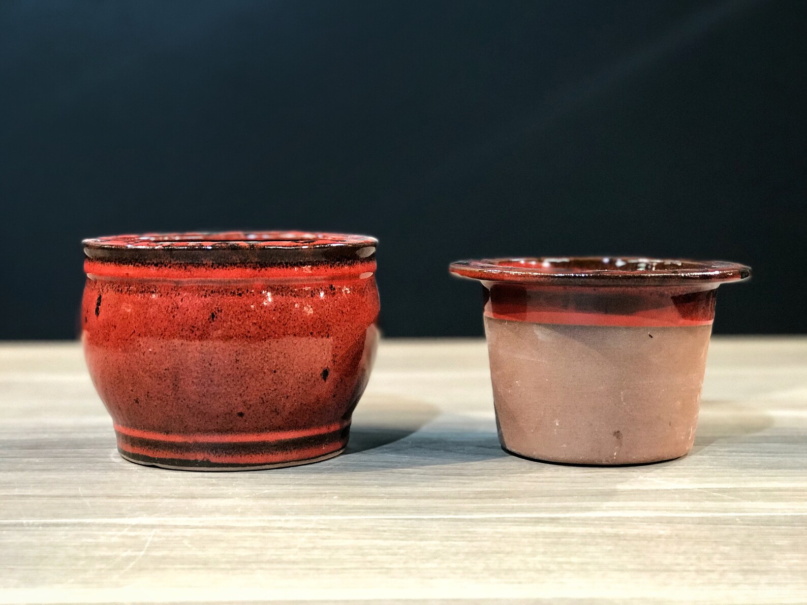 Self Watering Round Shape Glazed Ceramic Pot African Violet - Etsy