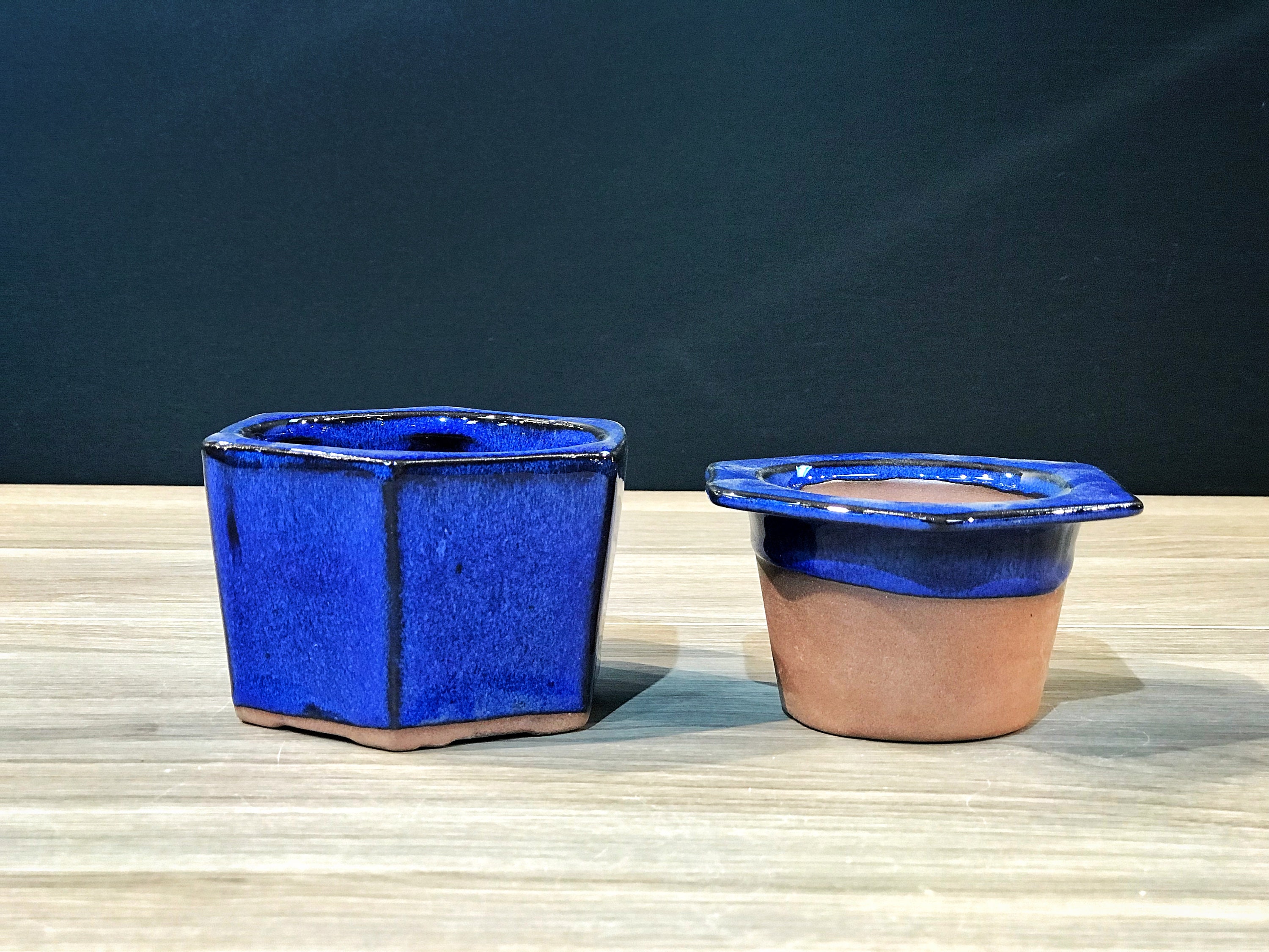 Self Watering Hexagon Shape Ceramic Pot African Violet Pot - Etsy