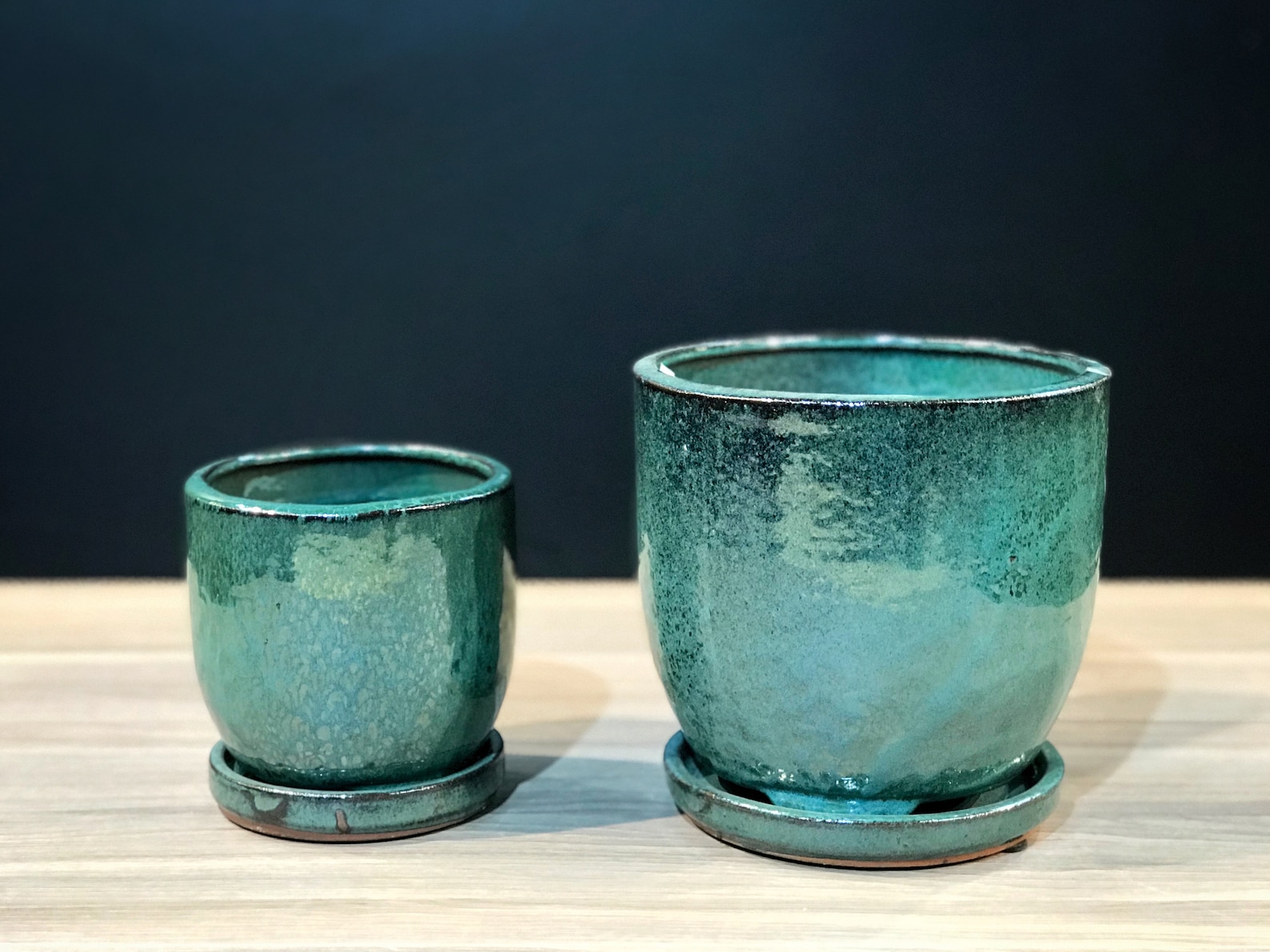 Maui MEDIUM 5.0 Handmade Ceramic Pot With Attached - Etsy