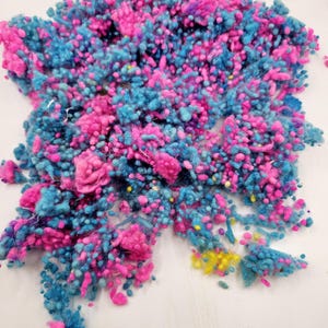 Wool Nepps, Fiber Sample, Art Batts, - Etsy