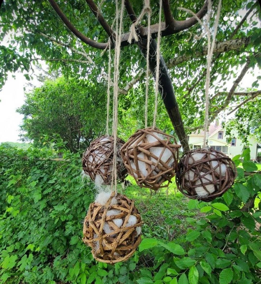 DIY Nesting Ball Bird Nesting Material Grapevine Nesting - Etsy