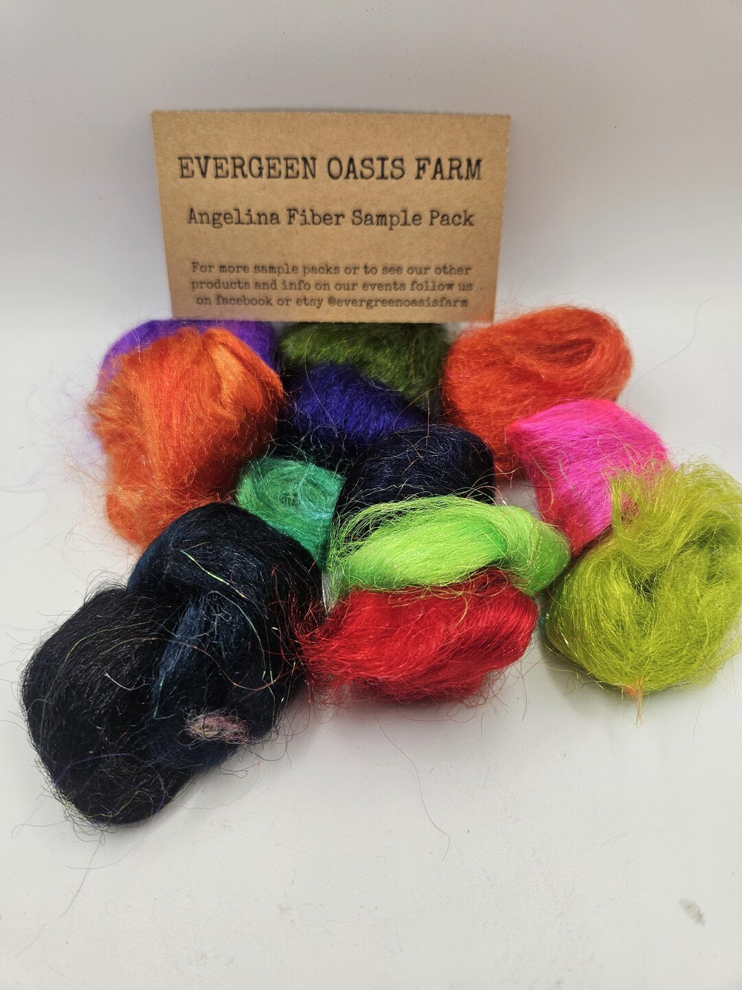 Angelina Fiber Sample Pack - Etsy