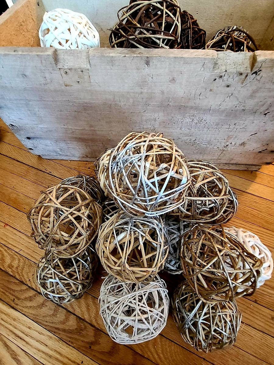 Alpaca Fleece Nesting Ball Grapevine Nesting Balls Bird - Etsy