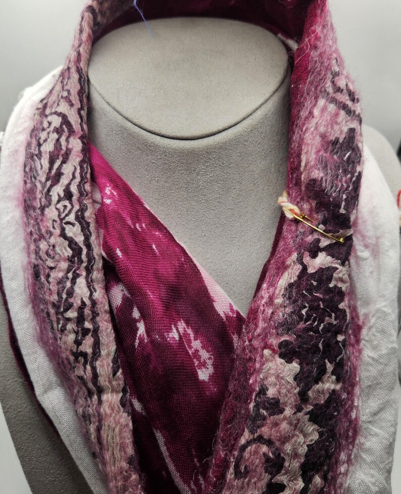 Scarving Artists Fiber Art Hand Made Scarf - Etsy