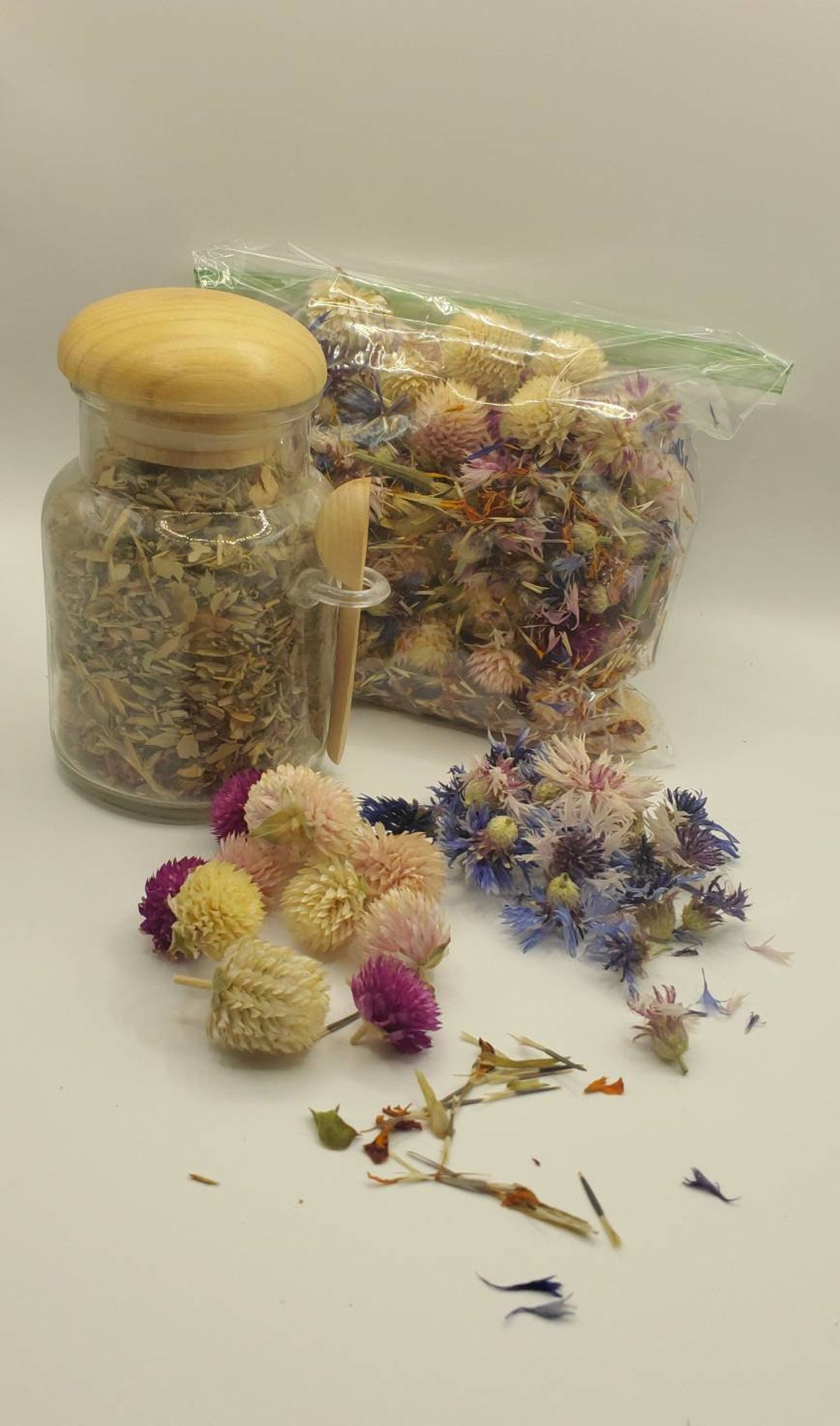 Dried Flowers, Potpourri, Bath Salts, Flower Confetti, Aromatherapy ...