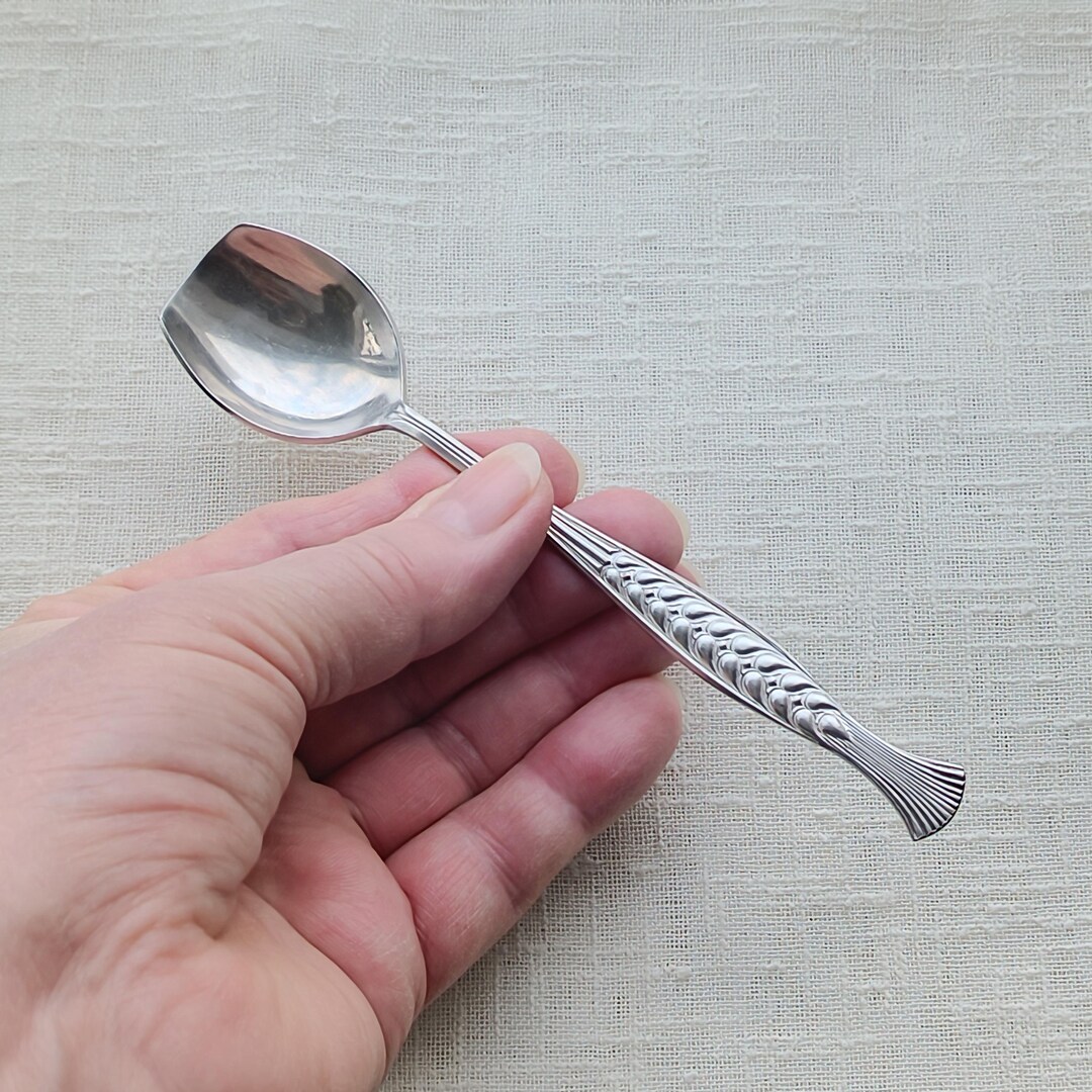 Soviet Melchior Spoon for Sugar, Vintage Melchior Spoon, Made in USSR ...