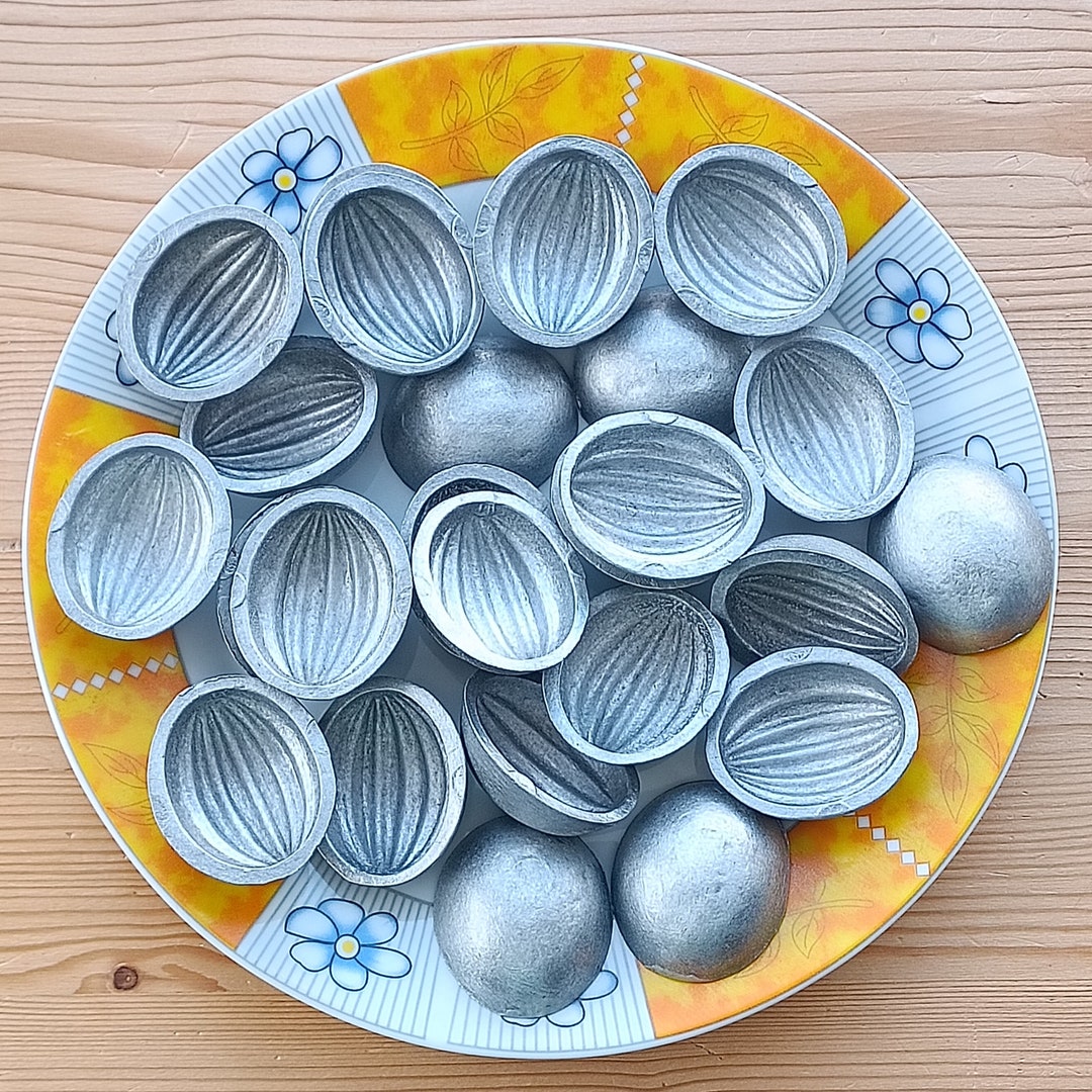 Set 28 Soviet Aluminum Nuts Forms for Baking, Vintage Baking Nuts - Etsy