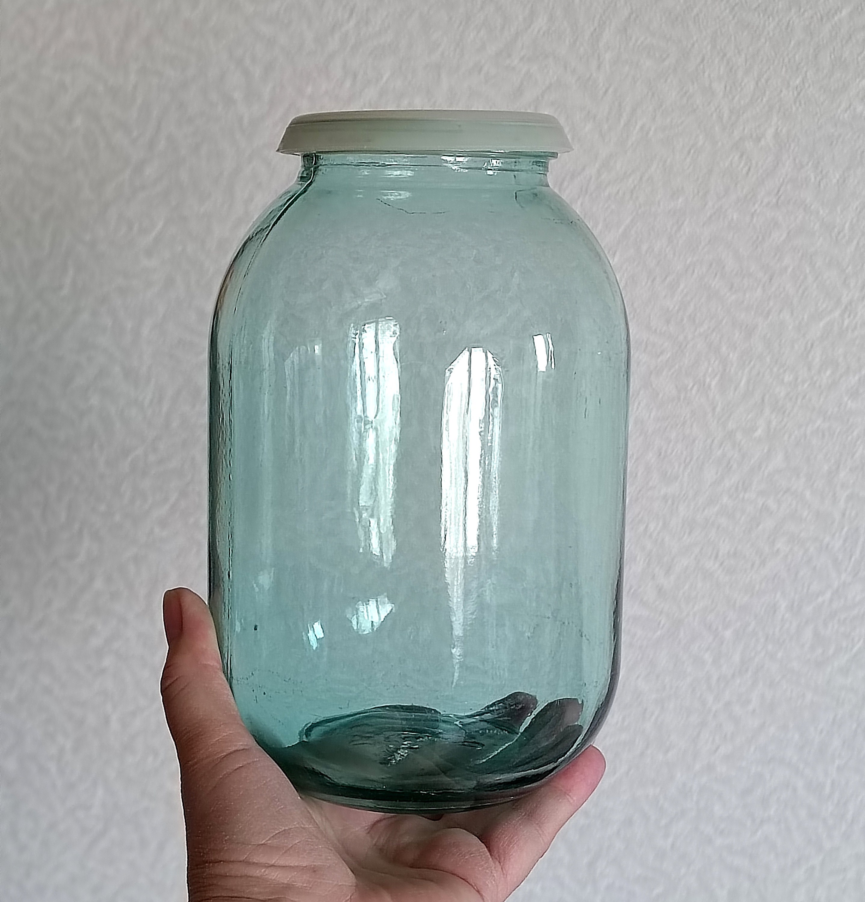 Vintage Soviet Transparent Glass 2 Liter Jar for Canning - Etsy