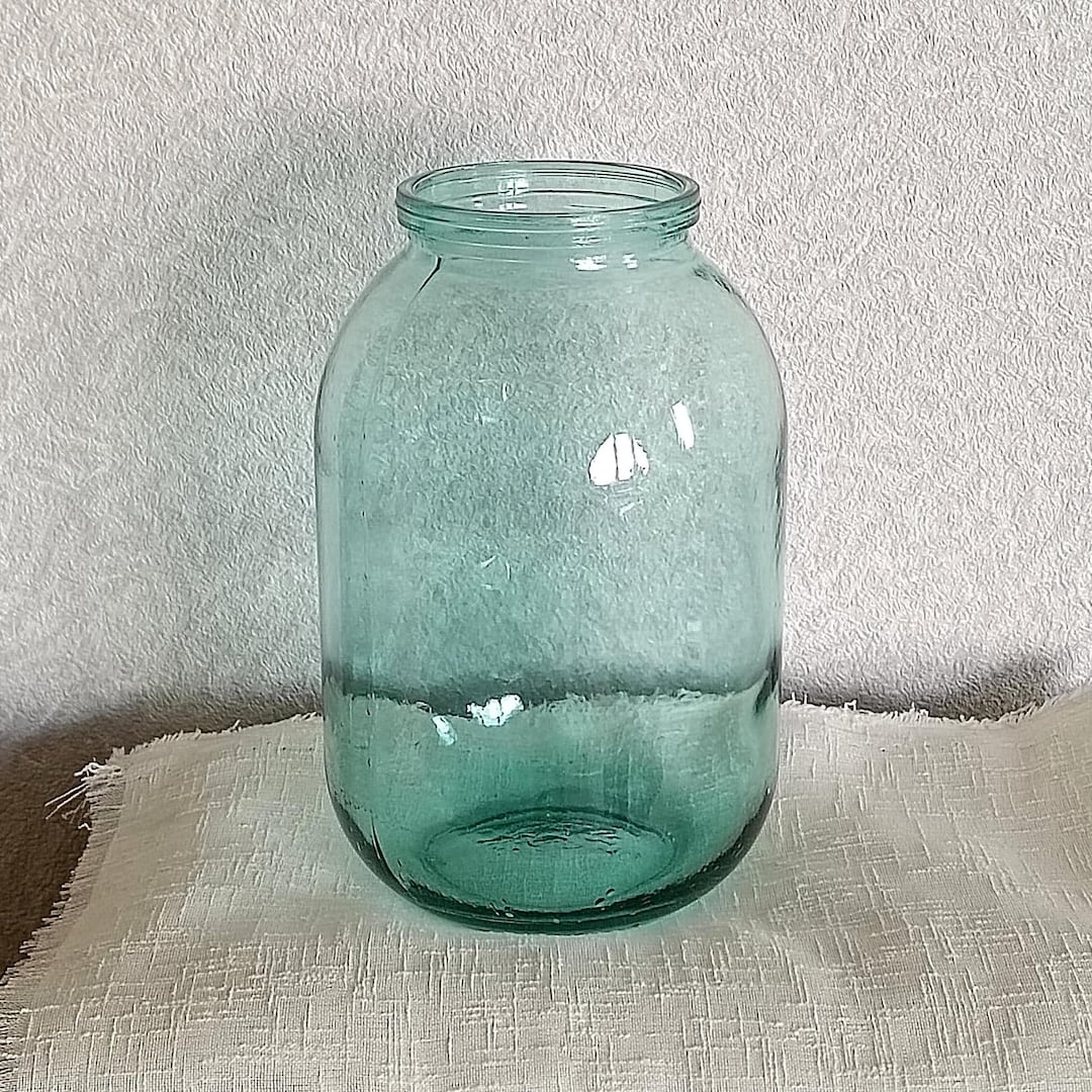 Vintage Soviet Transparent Glass 2 Liter Jar for Canning - Etsy