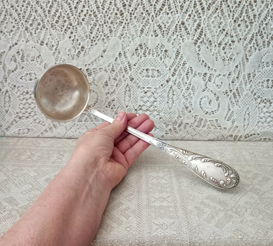 Rare Vintage Soviet Melchior Old Soup Ladle, USSR 1950 S - Etsy