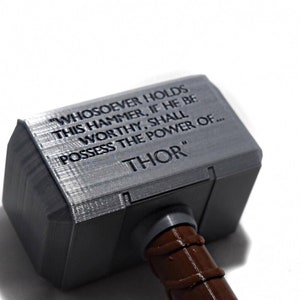 Thor’s Hammer Cake Topper, Thor Cake Topper, Avengers Cake Decoration ...