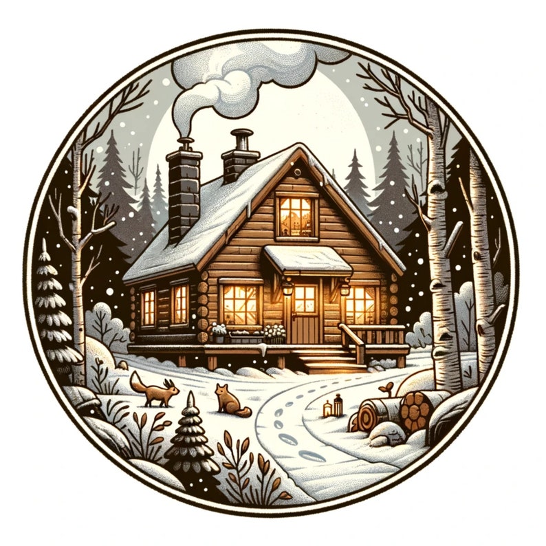 Enchanted Winter Wonders: A Circular Christmas Collection - Etsy