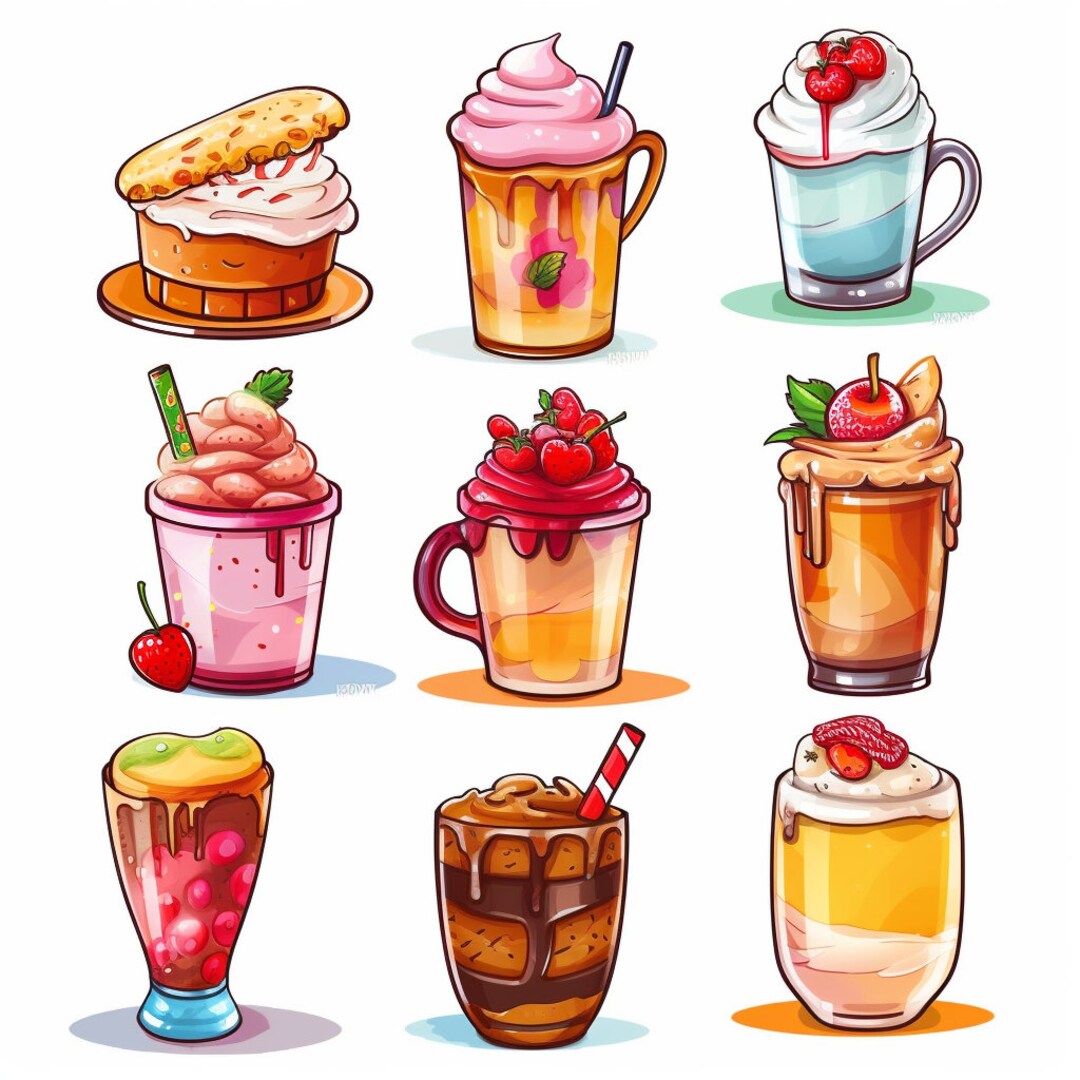 Digital Clip Art Collection: Nature, Food, Holidays | Instant Download ...