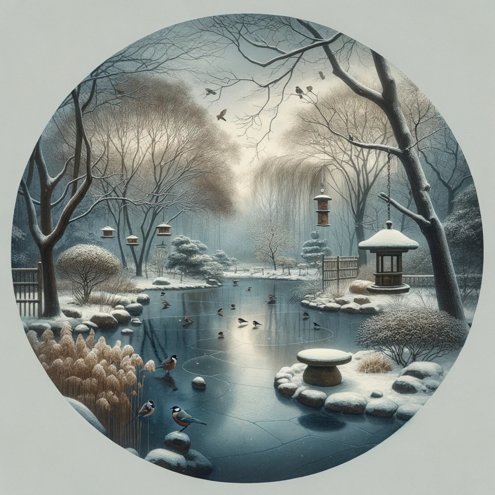 Enchanted Winter Wonders: A Circular Christmas Collection - Etsy