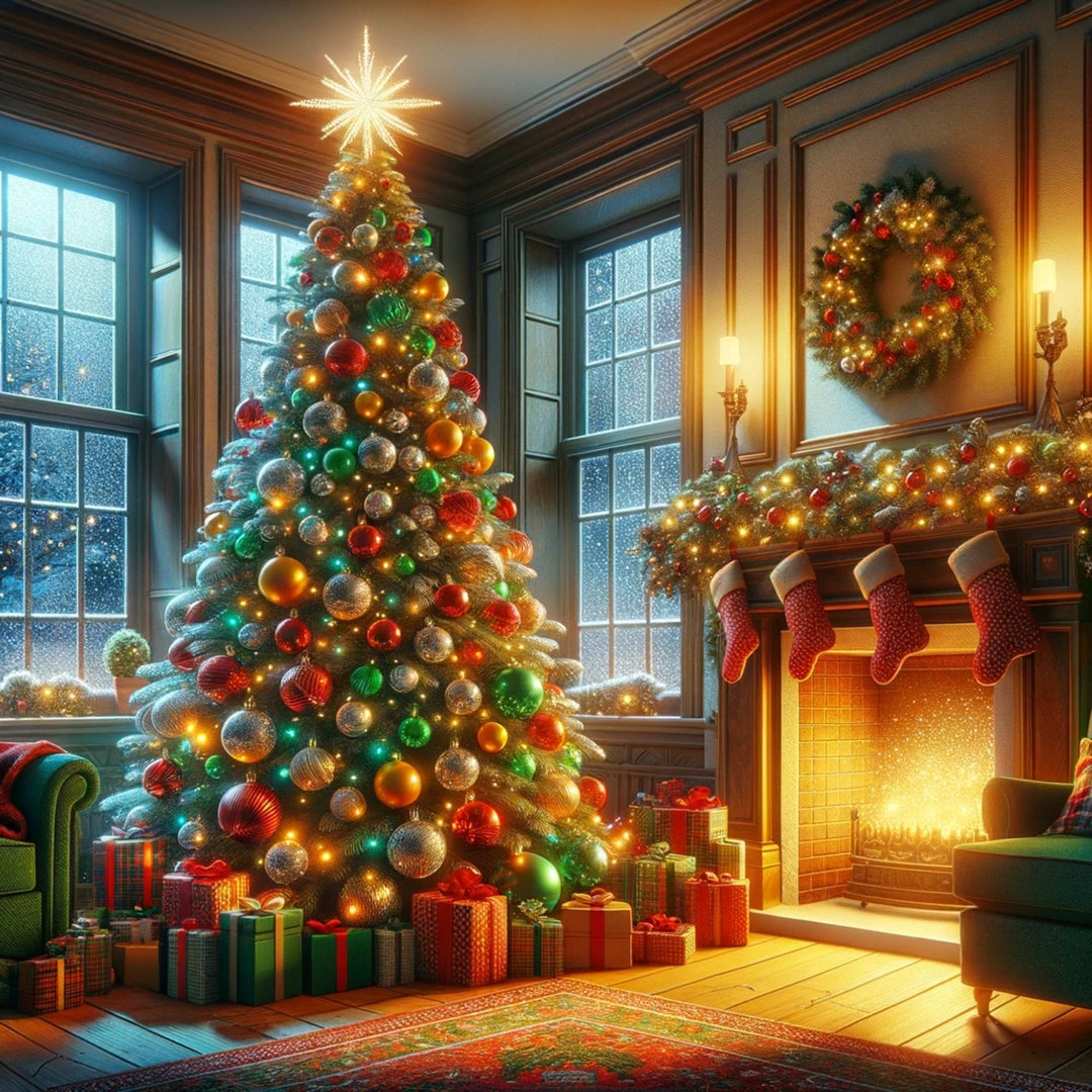 Enchanted Winter Wonders: A Circular Christmas Collection - Etsy