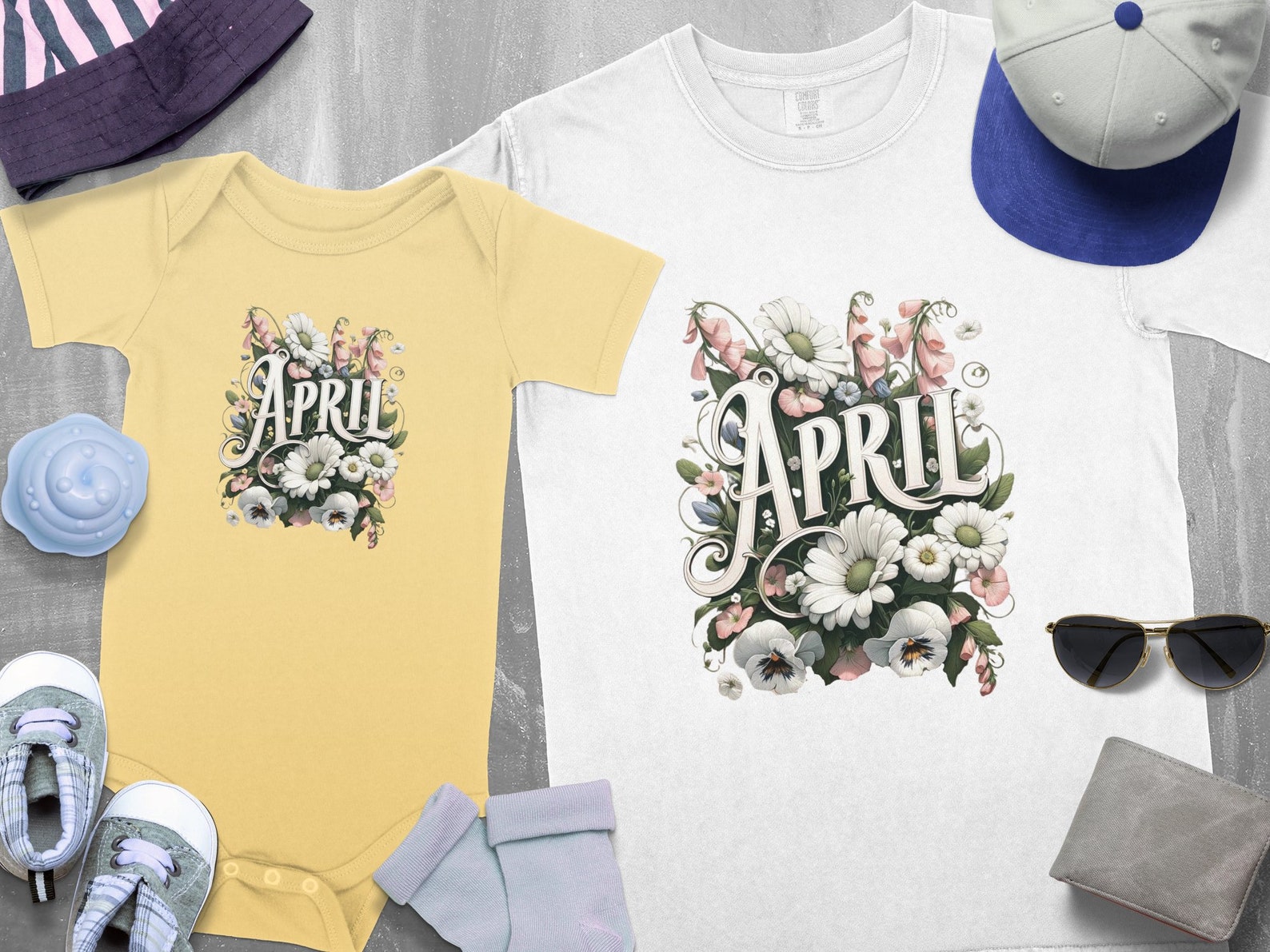 April Daisy Birth Flower Digital Download Versatile Home Decor & Gift ...