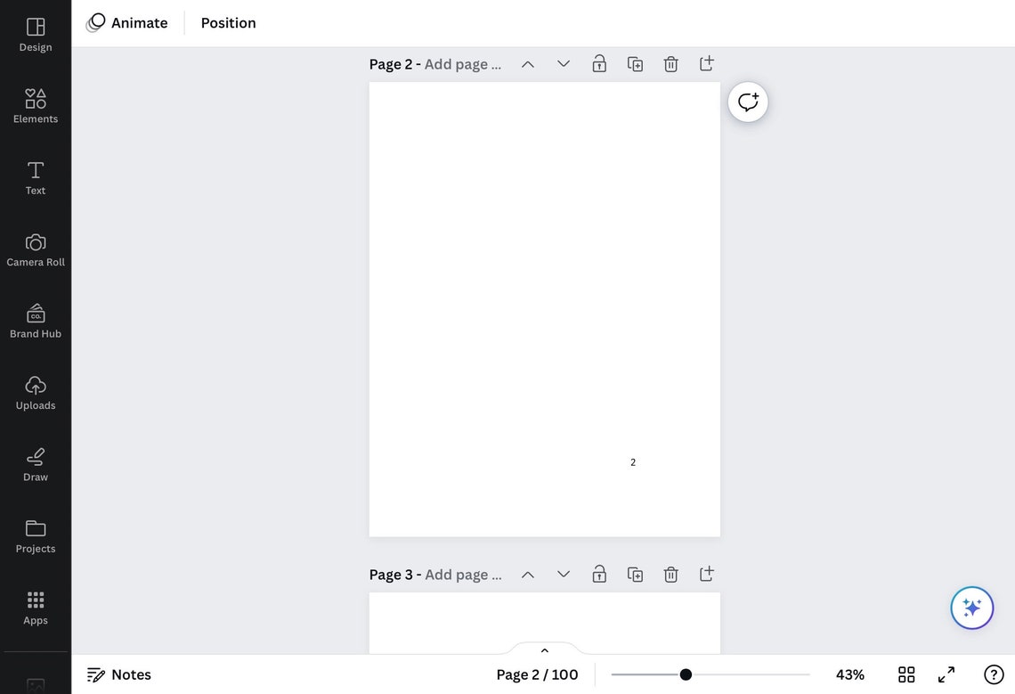 Template for 100 Page Book, Ready to Create a Book for Printing or to ...