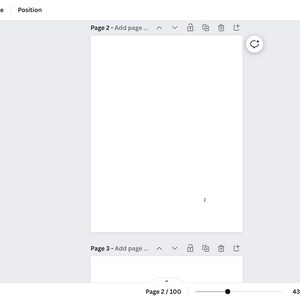 Template for 100 Page Book, Ready to Create a Book for Printing or to ...
