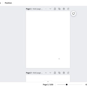 Template for 100 Page Book, Ready to Create a Book for Printing or to ...
