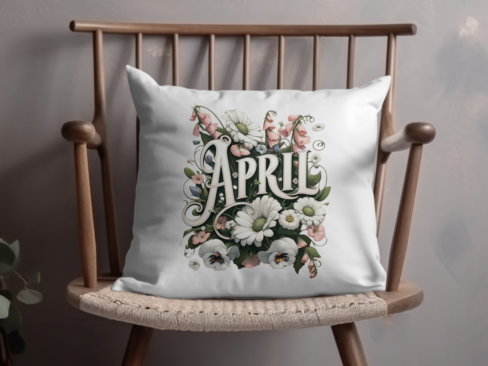April Daisy Birth Flower Digital Download Versatile Home Decor & Gift ...