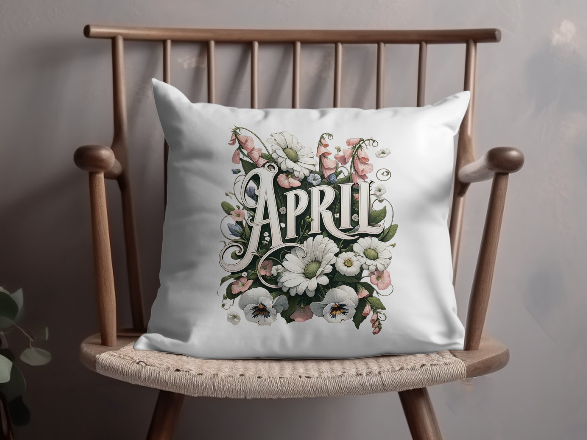 April Daisy Birth Flower Digital Download Versatile Home Decor & Gift ...