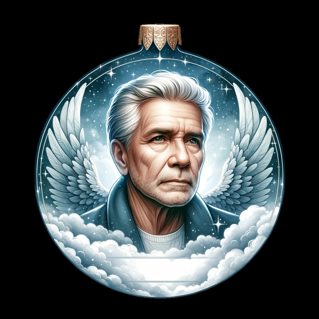 Create Your Own Memorial Christmas Ornaments, Stickers, Bags, Etc ...