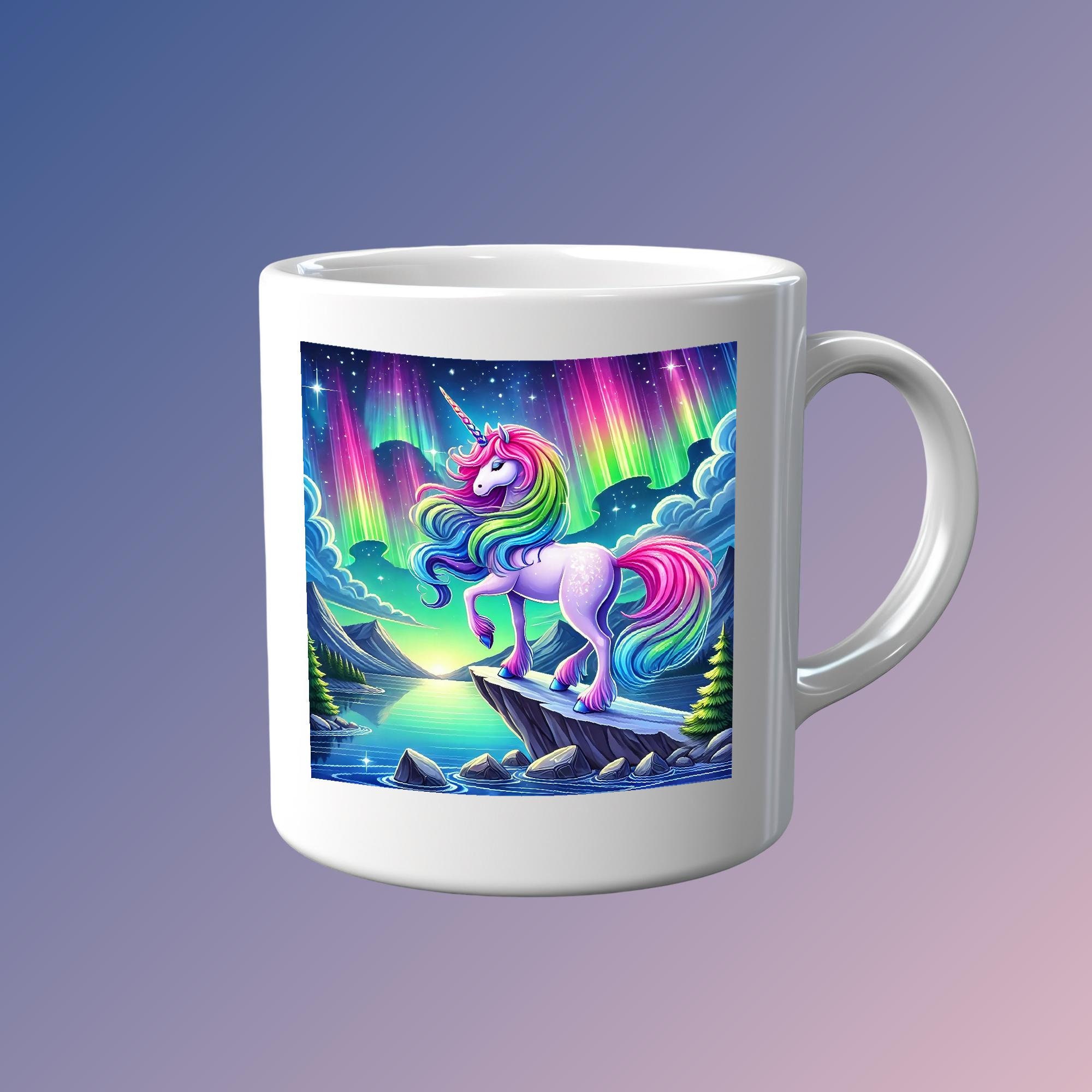 Magical Unicorn Digital Art - Printable Fantasy Scene - Instant ...