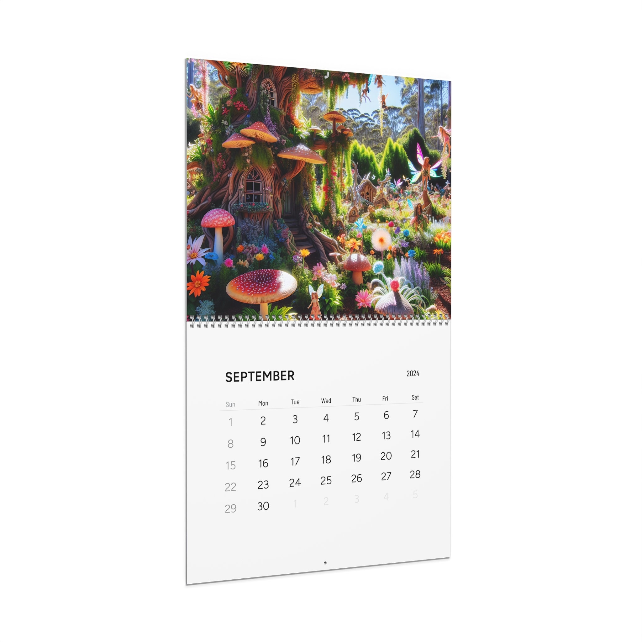 Magical Fairy Garden Wall Calendars (2024) - Etsy