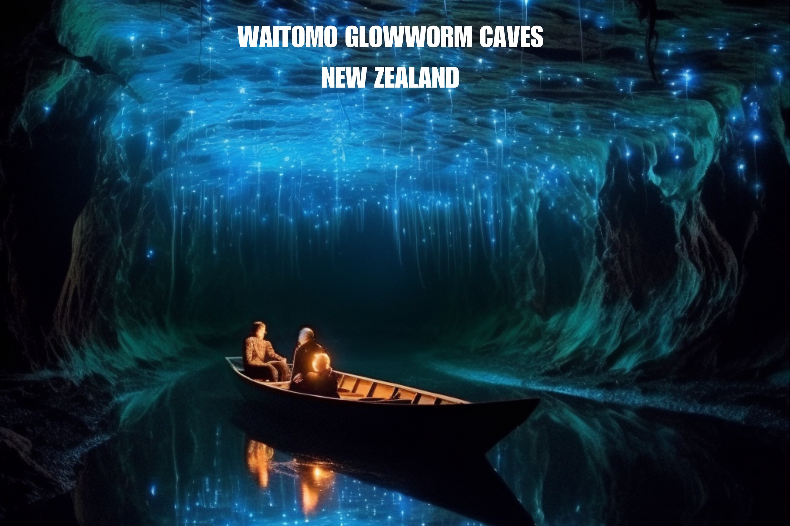 Waitomo Glowworm Caves New Zealand Wall Art, Digital Download, Print at ...