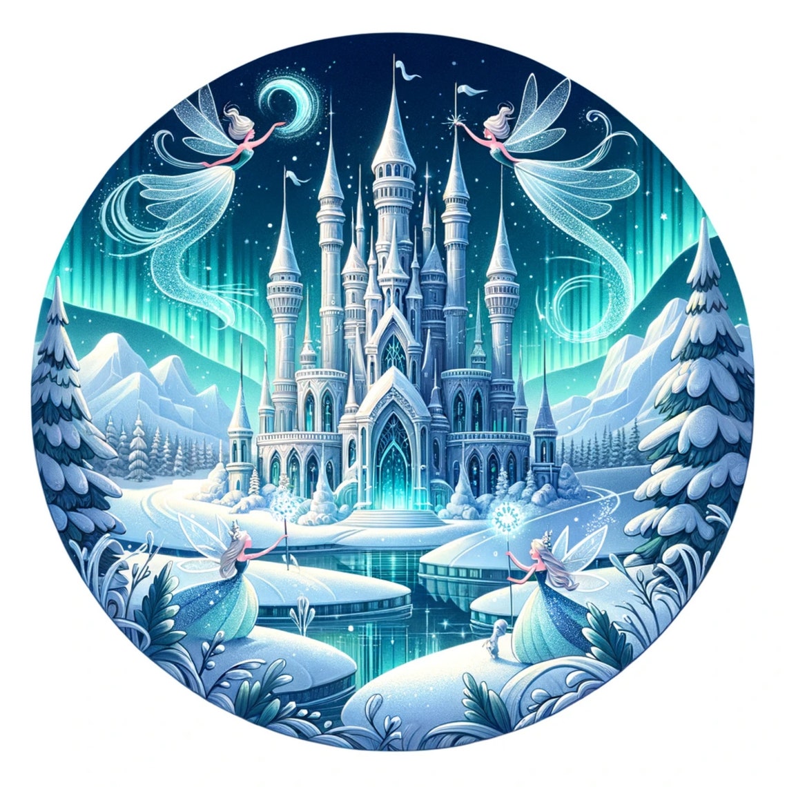 Enchanted Winter Wonders: A Circular Christmas Collection - Etsy