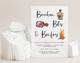 Bourbon Invitation - Etsy