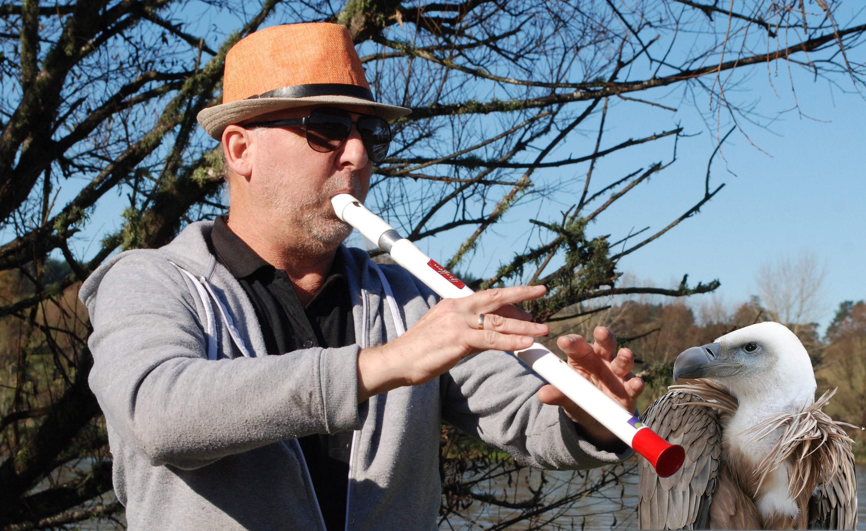 Griffon Tunable PVC Low Flute in Dm Pentatonic Handmade - Etsy