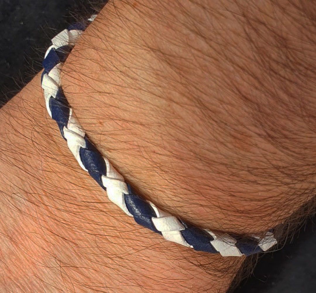 42 Commando Royal Marines Braided English Leather Wristband - Etsy